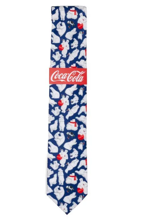 CUFFLINKS, INC. Coca-cola Polar Bear Necktie