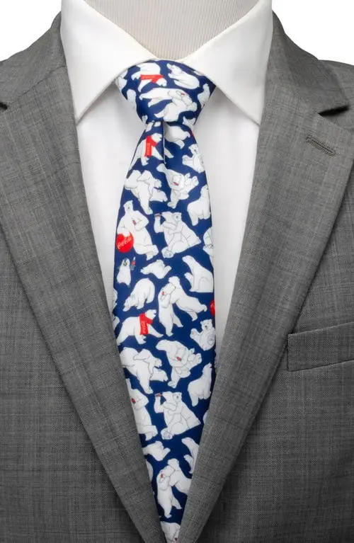 CUFFLINKS, INC. Coca-cola Polar Bear Necktie