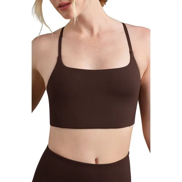 RHONE Revive Cami Bra - Coffee Brown
