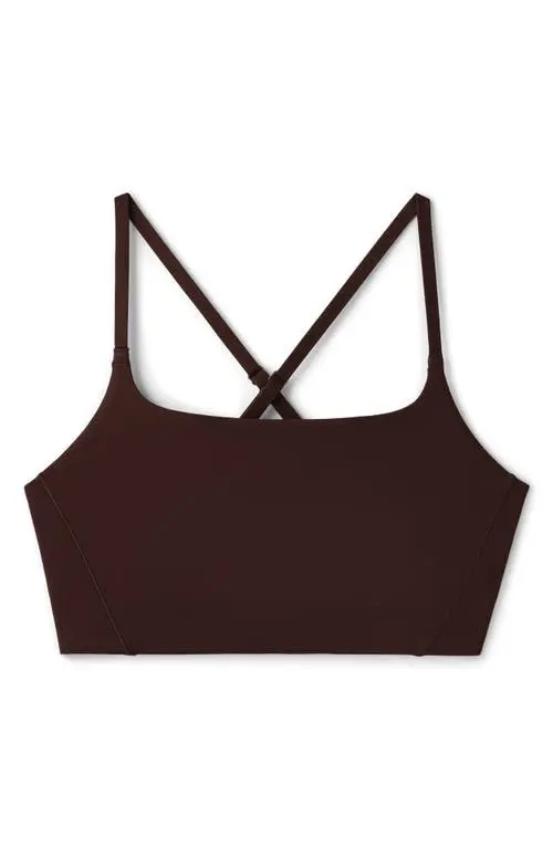 RHONE Revive Cami Bra - Coffee Brown