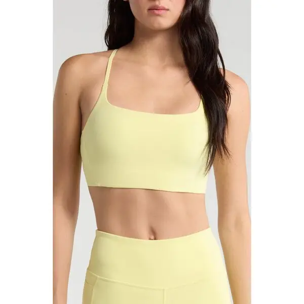 RHONE Revive Cami Bra - Lemon Lime