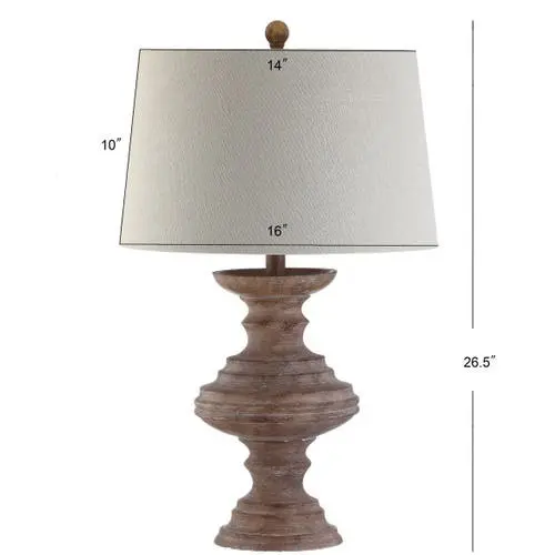 JONATHAN Y Scarlett 26.5" Resin Led Table Lamp