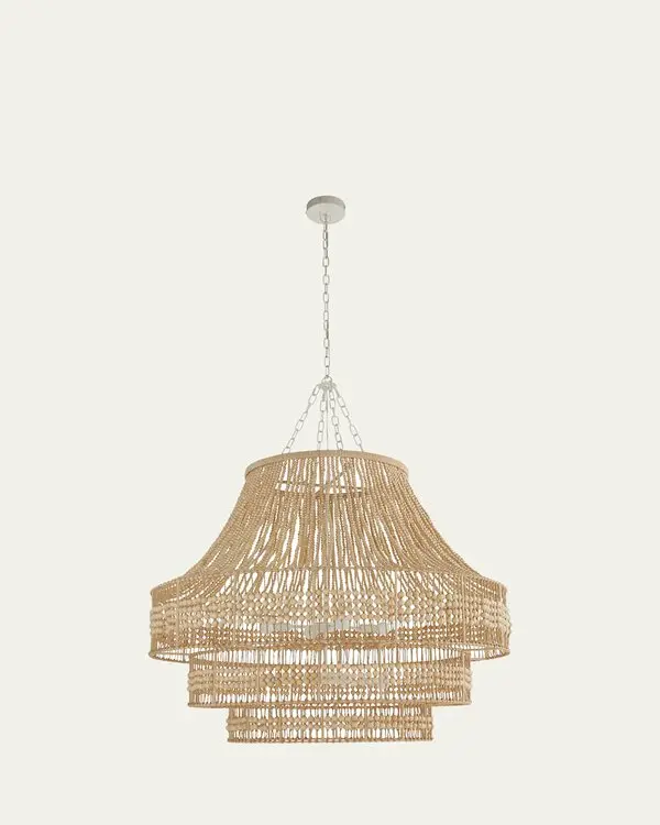 ARTERIORS Tulane Chandelier, 31"h - Brown