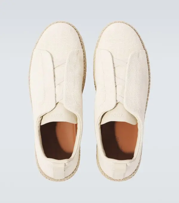 Zegna Triple Stitch Espadrilles