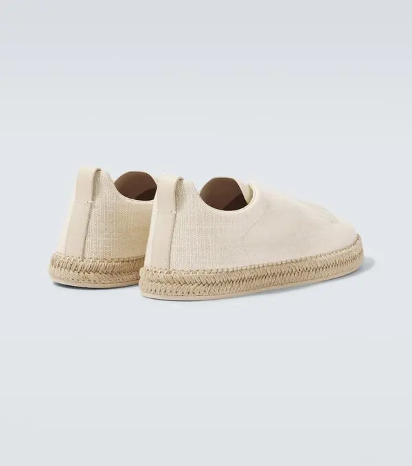 Zegna Triple Stitch Espadrilles