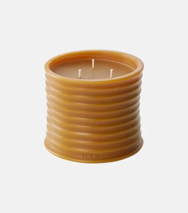 Loewe Bronze Beeswax Medium Scented Candle - Brown