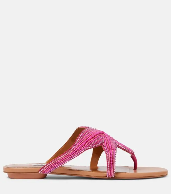 AQUAZZURA Reef Star Sandals