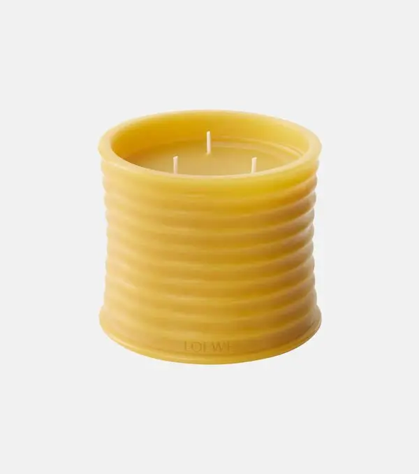 Loewe Beeswax Honey Medium Scented Candle - Yellow