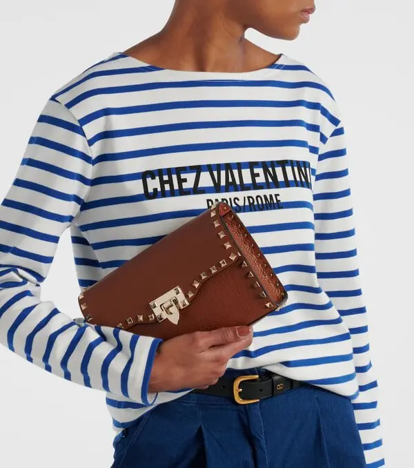 Valentino Garavani Rockstud Small Leather Crossbody Bag