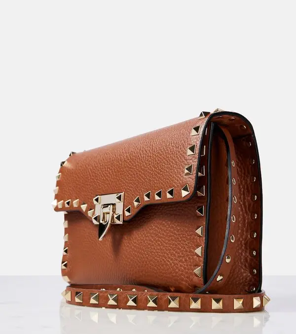Valentino Garavani Rockstud Small Leather Crossbody Bag