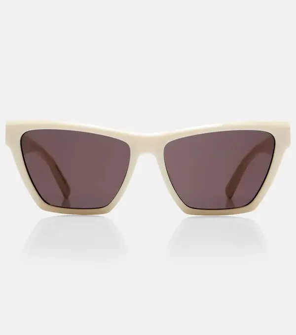 Saint Laurent Sl M103 Square Sunglasses - White
