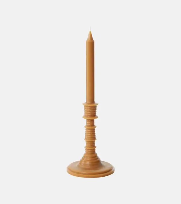 Loewe Bronze Beeswax Candle - Brown