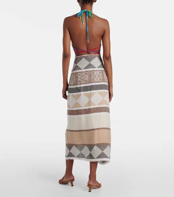 Loewe Anagram Beach Cover-up