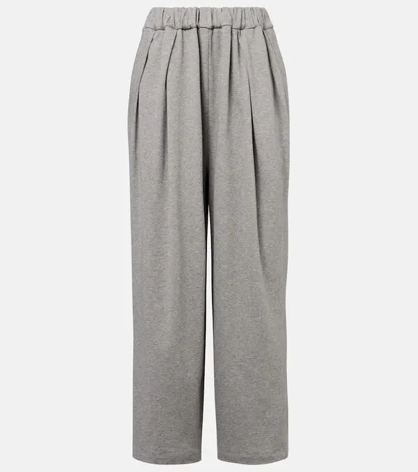 Loewe Anagram Cotton Jersey Sweatpants