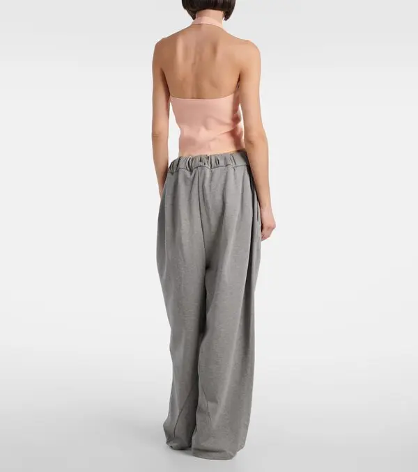 Loewe Anagram Cotton Jersey Sweatpants