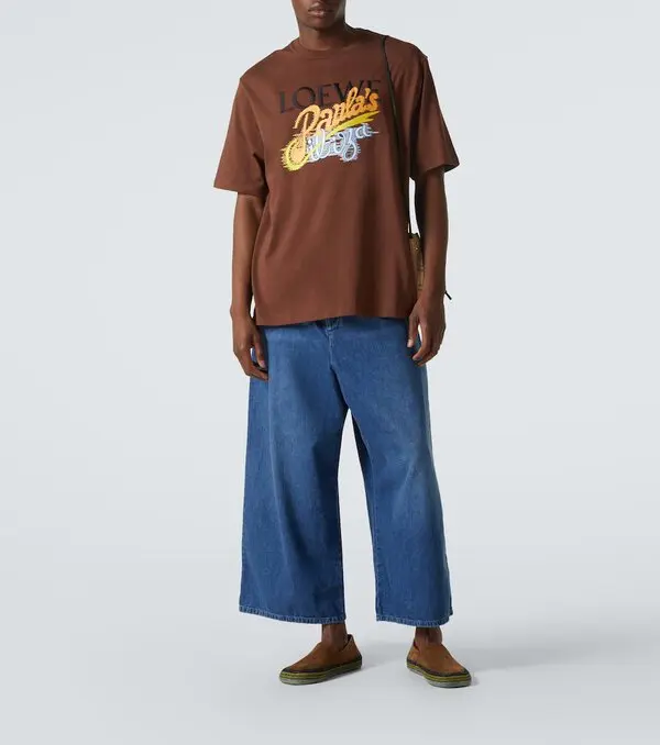 Loewe Paula's Ibiza Printed Cotton Jersey T-shirt