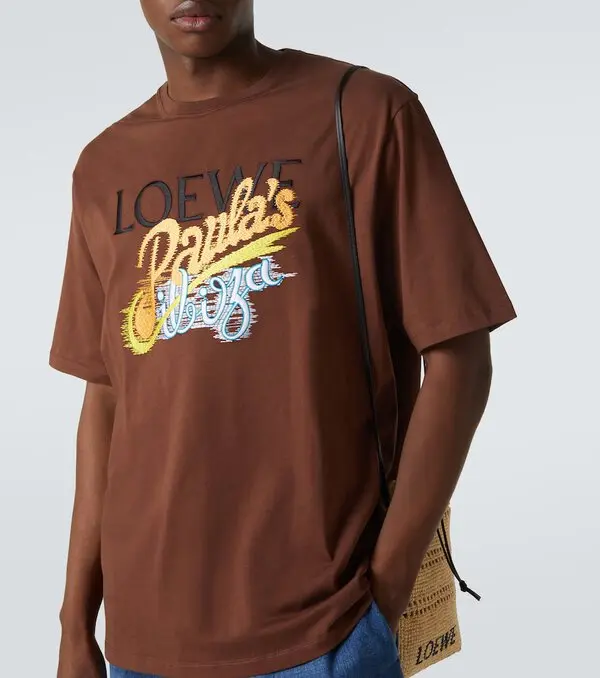 Loewe Paula's Ibiza Printed Cotton Jersey T-shirt