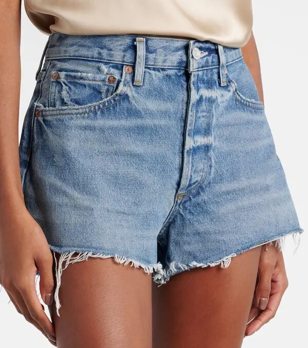 AGOLDE Parker Denim Shorts