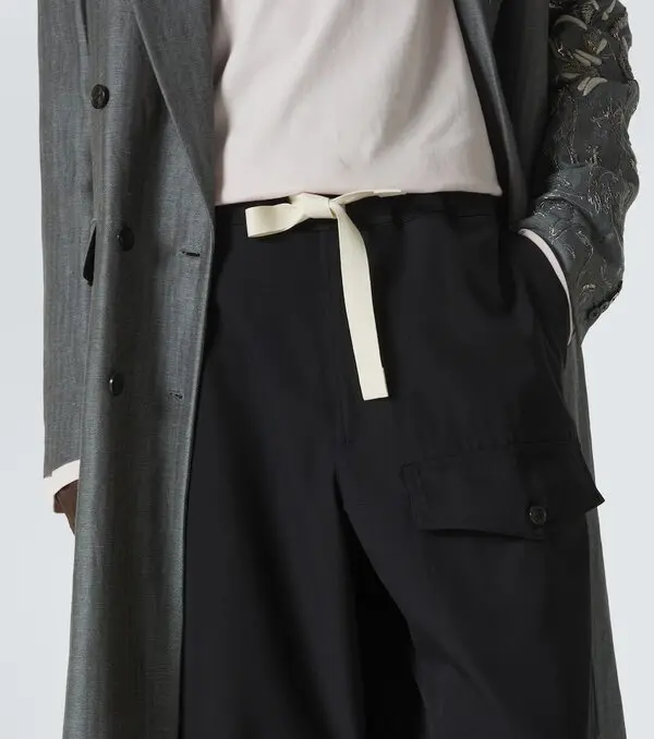 Dries Van Noten Wool Sweatpants