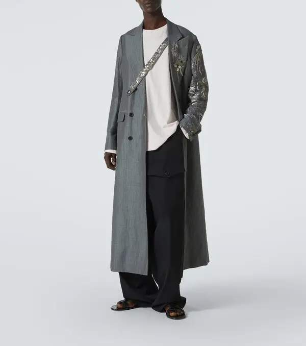 Dries Van Noten Wool Sweatpants