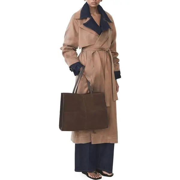 Mango Belted Trench Coat