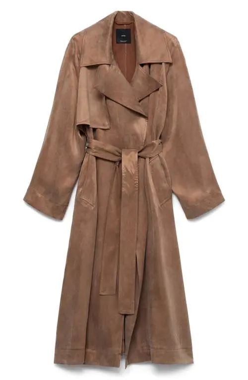Mango Belted Trench Coat