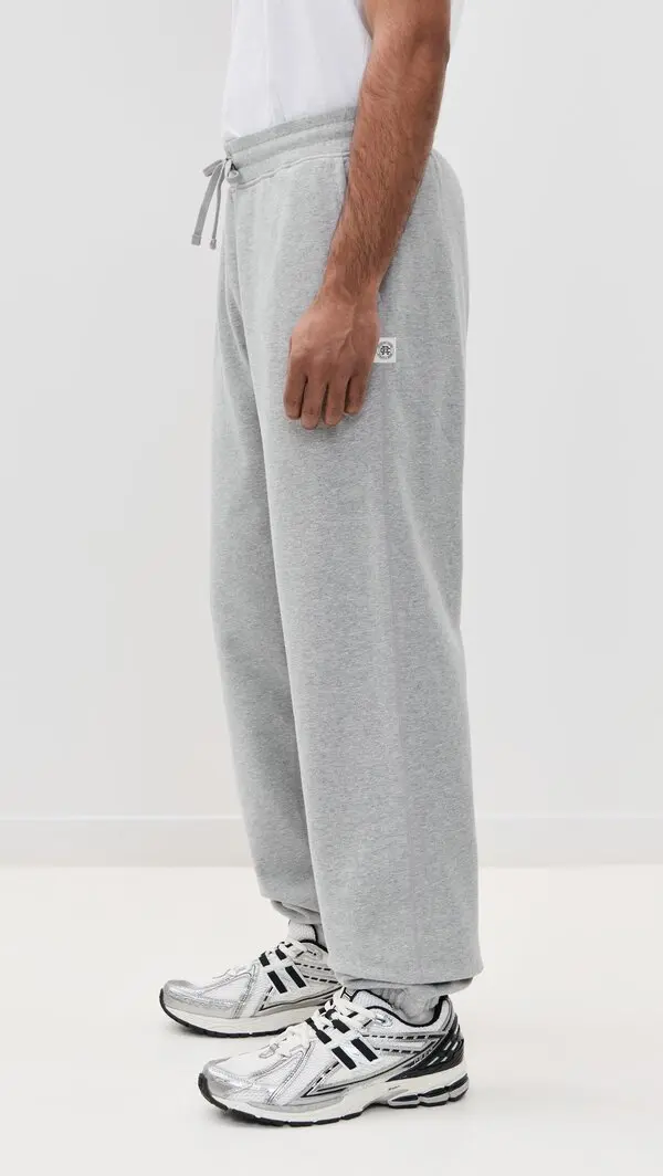 Reigning Champ Mid-weight Terry Cuffed Relaxed Sweatpants - Hgrey