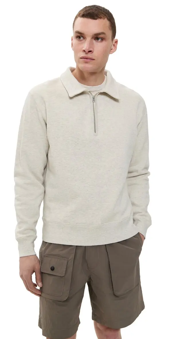 KNICKERBOCKER 50s Quarter Zip Sweatshirt