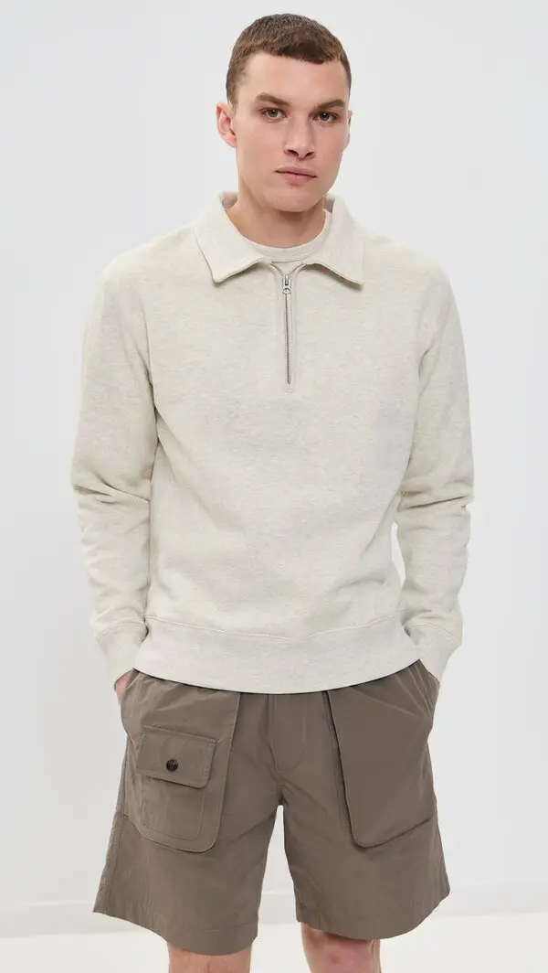 KNICKERBOCKER 50s Quarter Zip Sweatshirt
