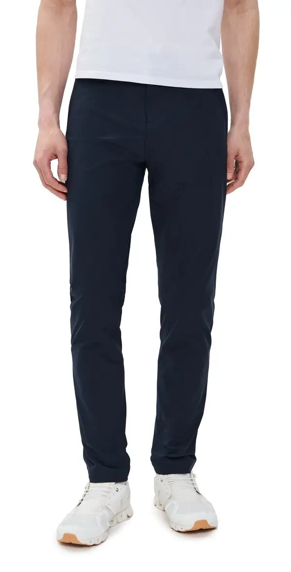 Reigning Champ Stretch Warp Knit Slim Trousers - Navy