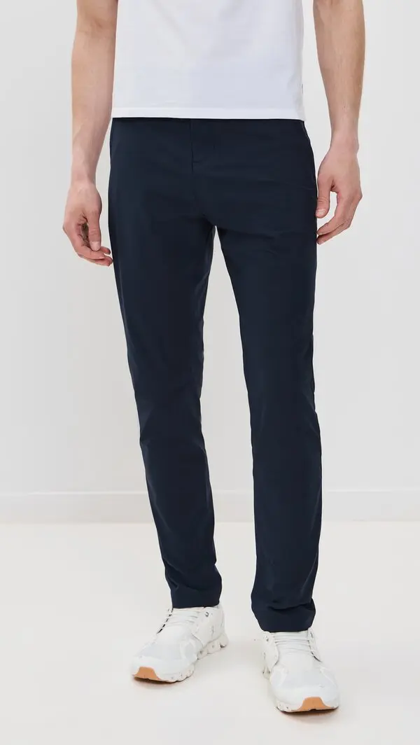 Reigning Champ Stretch Warp Knit Slim Trousers - Navy