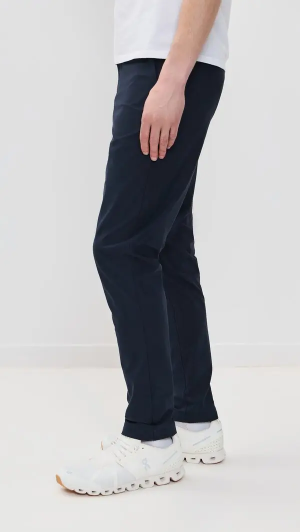 Reigning Champ Stretch Warp Knit Slim Trousers - Navy