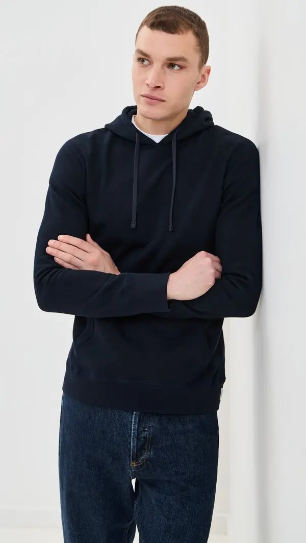 Reigning Champ Midweight Terry Slim Hoodie - Navy