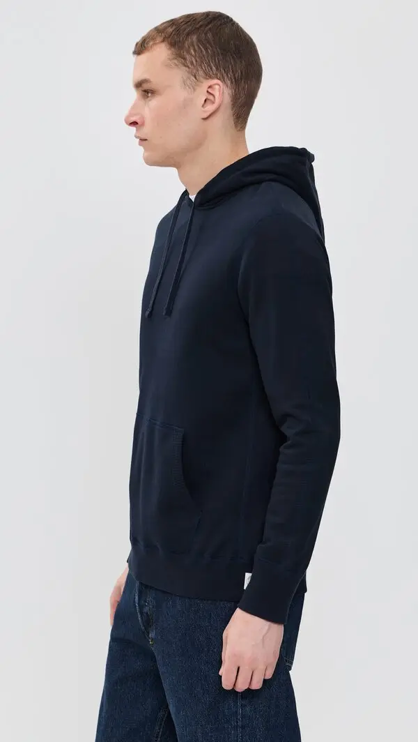 Reigning Champ Midweight Terry Slim Hoodie - Navy