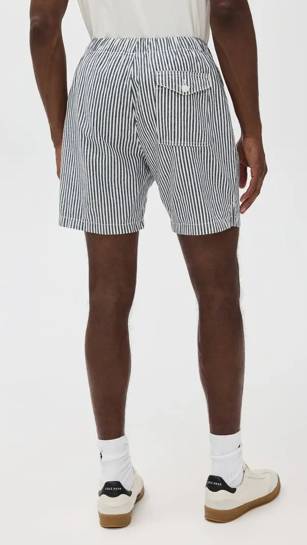 S.k.u. Hemp Stripe Easy Shorts