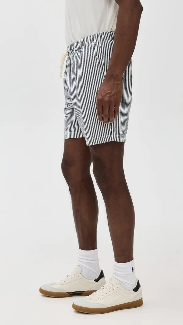 S.k.u. Hemp Stripe Easy Shorts