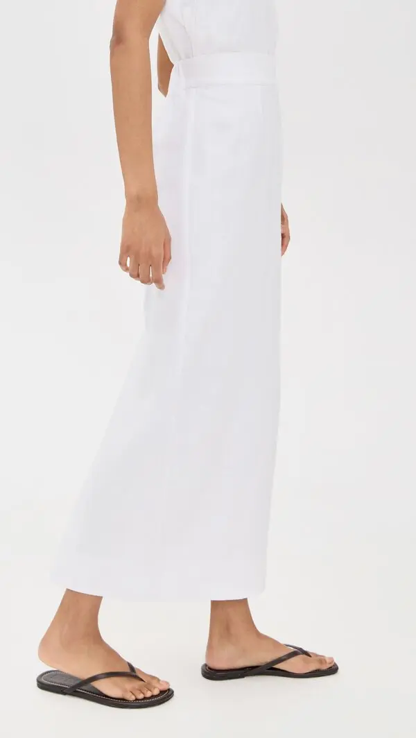 Posse Emma Linen Skirt - Ivory