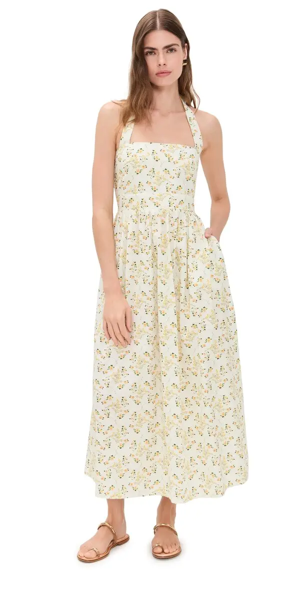LA MAREGOLD Annabel Floral Print Dress