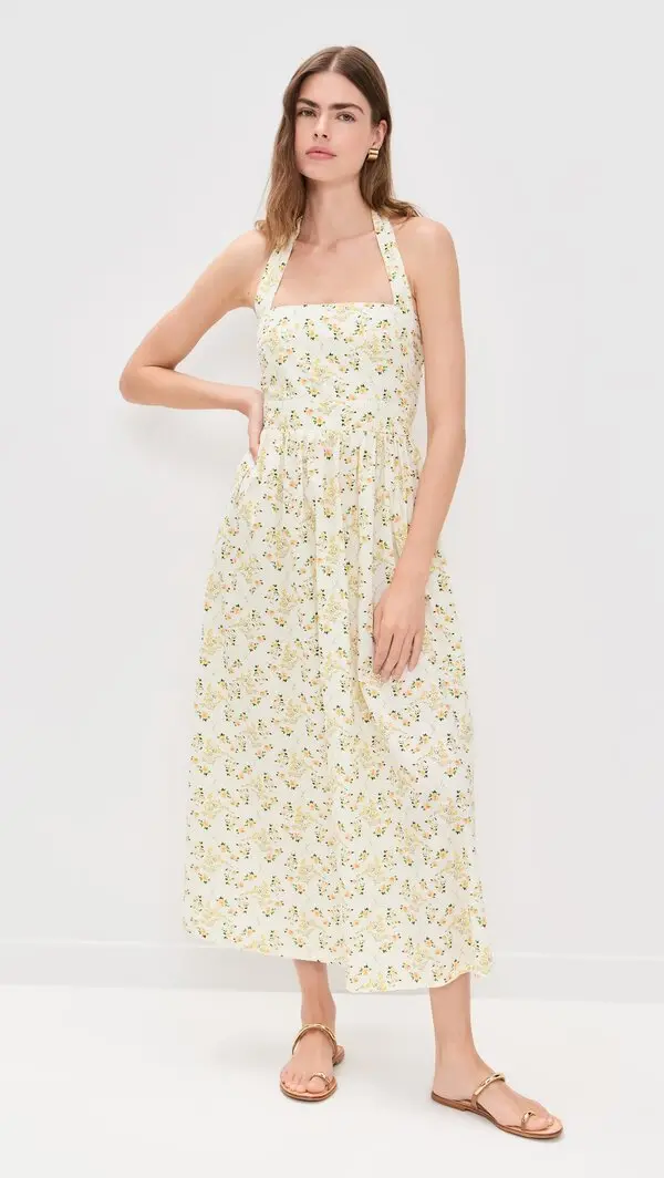 LA MAREGOLD Annabel Floral Print Dress