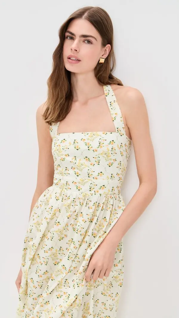 LA MAREGOLD Annabel Floral Print Dress