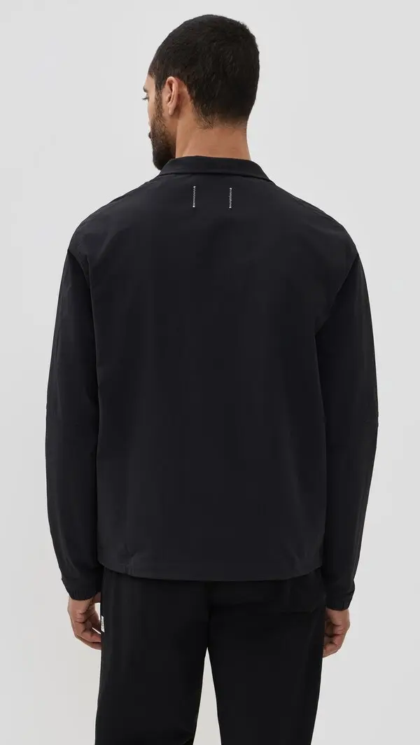 Reigning Champ Nylon Oxford Team Jacket - Black