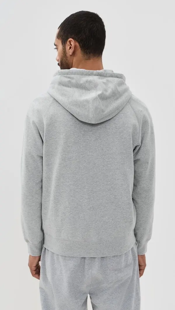 Reigning Champ Mid-weight Terry Zip Hoodie - Hgrey