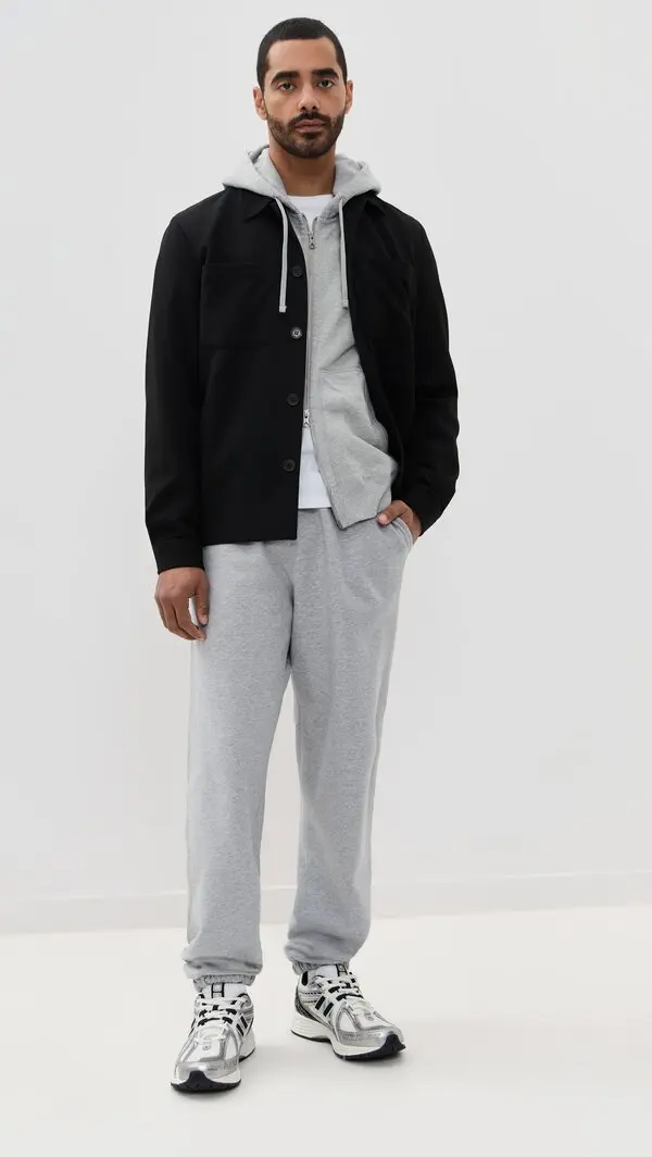Reigning Champ Mid-weight Terry Zip Hoodie - Hgrey