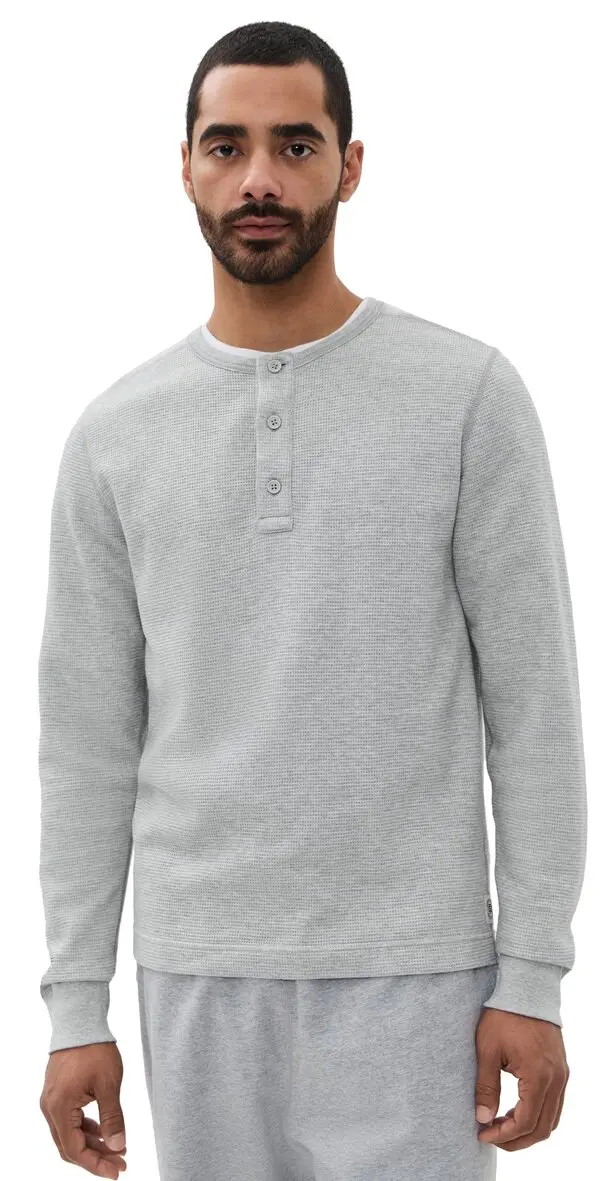Reigning Champ Lightweight Waffle Henley