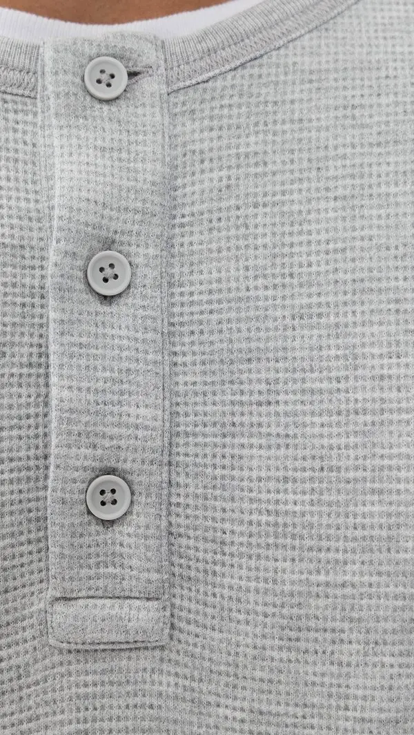 Reigning Champ Lightweight Waffle Henley
