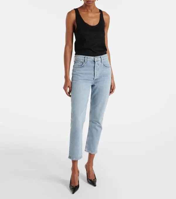 AGOLDE Riley High-rise Straight Jeans