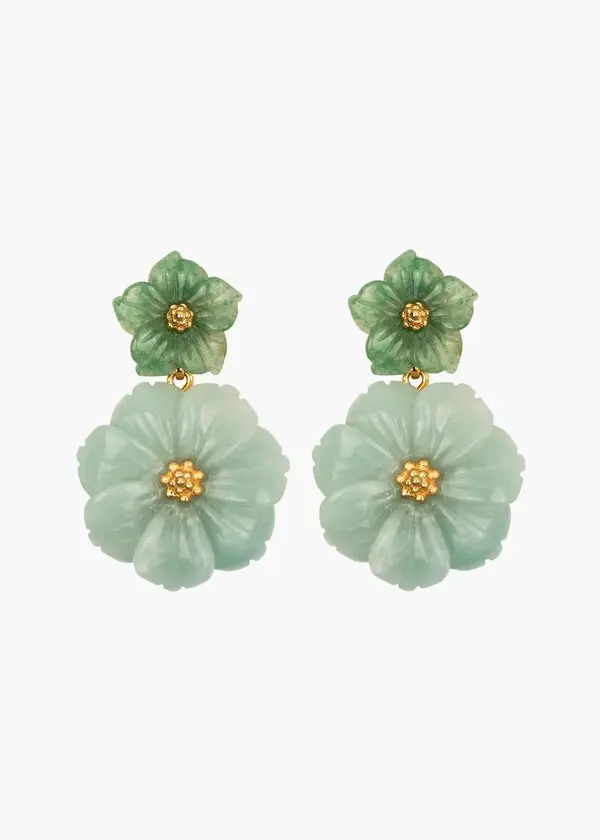 JENNIFER BEHR Corinne Earrings - Amazonite