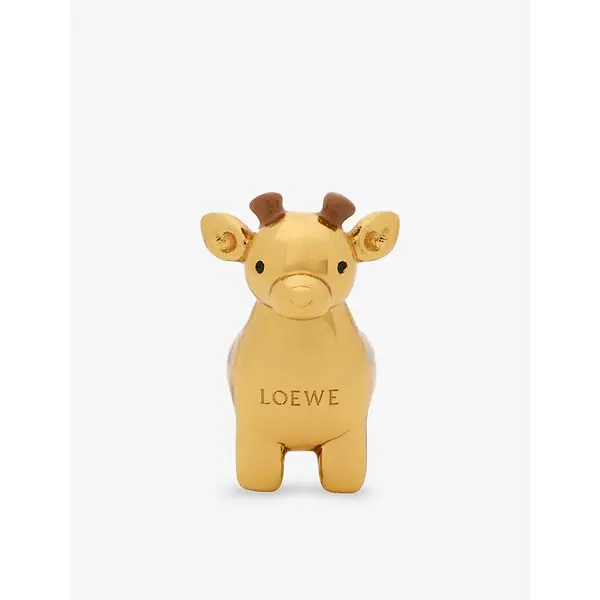 Loewe X Paula's Ibiza Giraffe Dice Charm - Gold