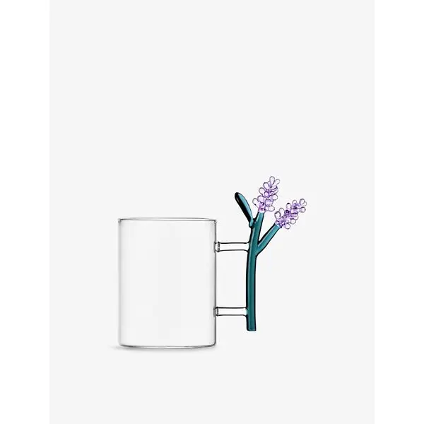 ICHENDORF MILANO Botanica Lavender Borosilicate-glass Mug 10cm - Multicolor