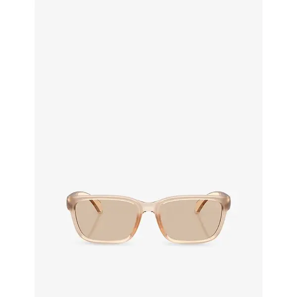 Moncler Slicka Pillow-frame Injected Sunglasses - Pink